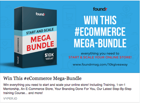 How to Easily Create and Run a Viral Facebook Contest | VYPER ...